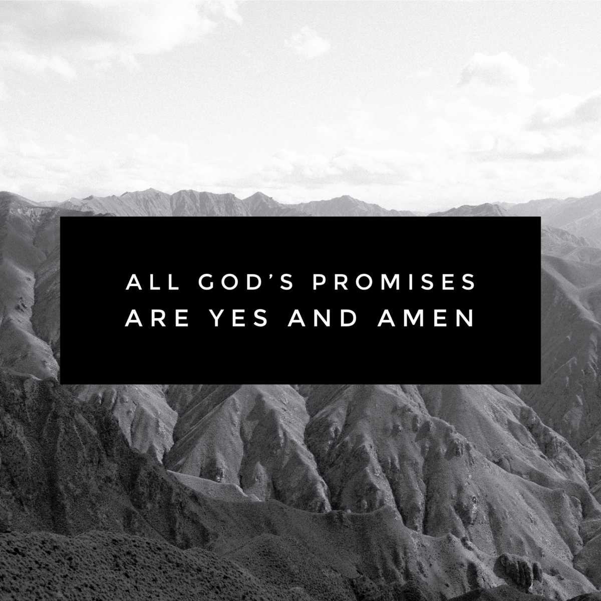 All God's Promises are Yes and Amen - corey trevathan